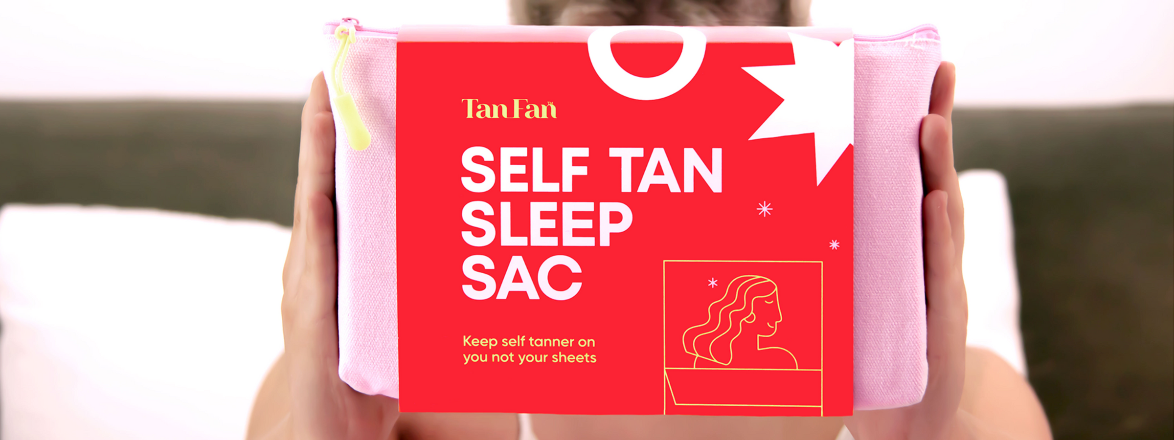 Tan Fan - Keep Self Tanner On You Not Your Sheets!